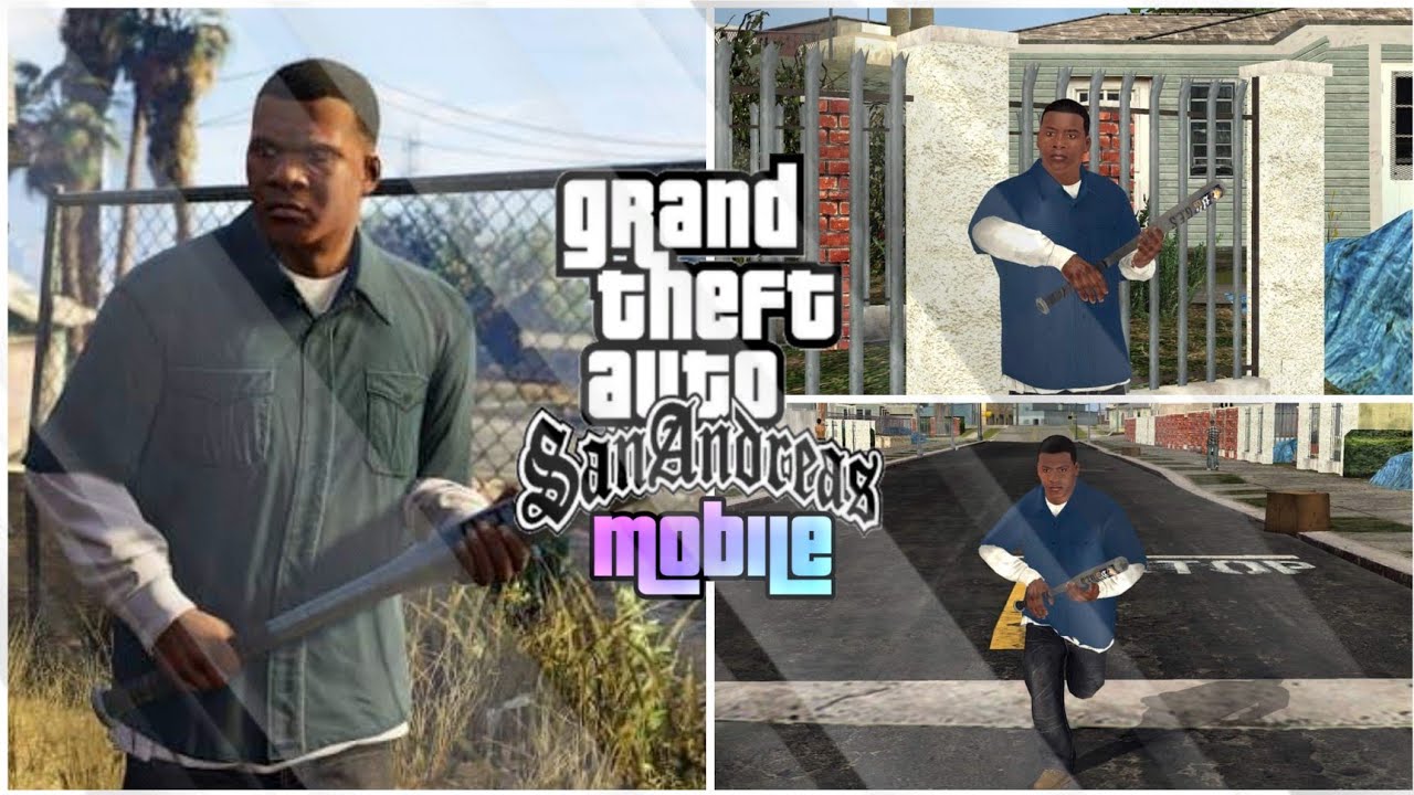 GTA V REALISTIC FRANKLIN ANIMATION PED IFP TO SAN ANDREAS PROJECT ...