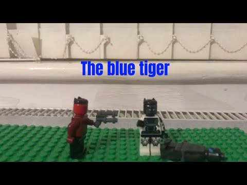 Blue tiger stop motion movie - YouTube