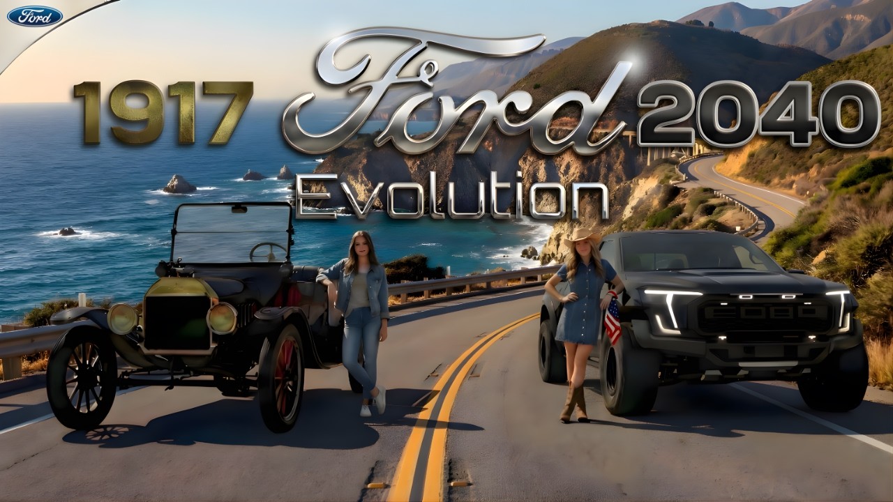 Ford F-Series Pickup Evolution (1917–2035) | Power, Design & HP ...