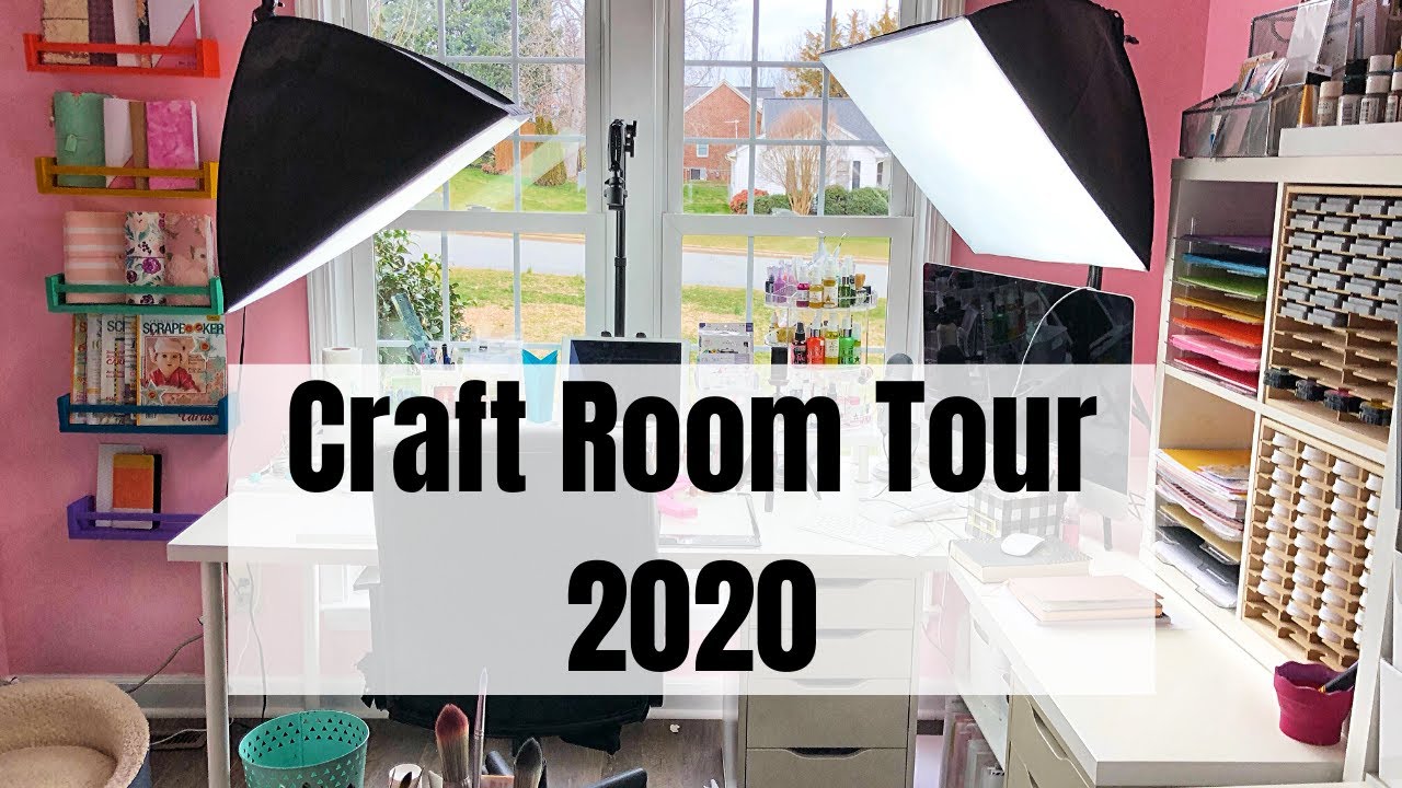 Craft Room Tour 2020 - YouTube