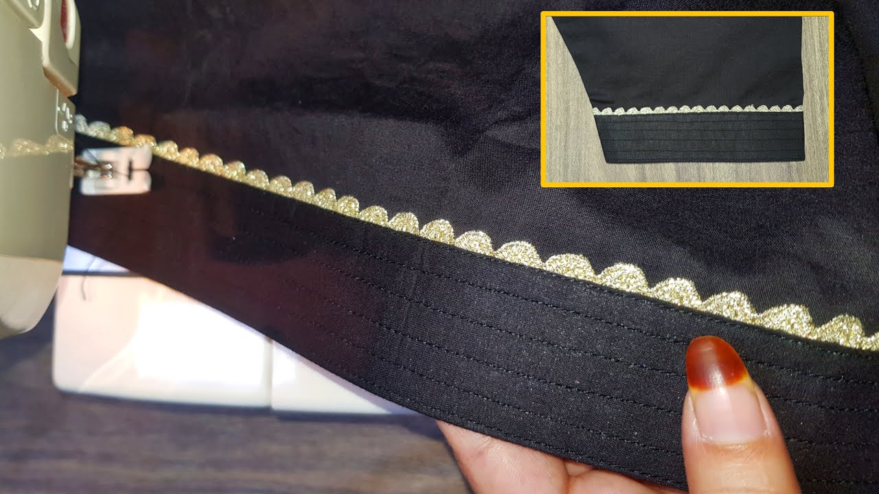 Salwar Poncha Design | Doori Poncha Design | NS Creation - YouTube