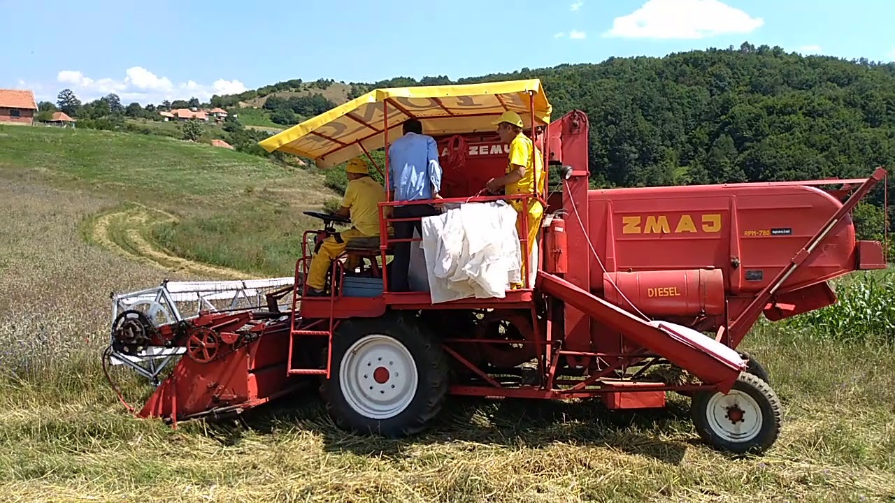 Zmaj 780 Žetva 2018 - YouTube