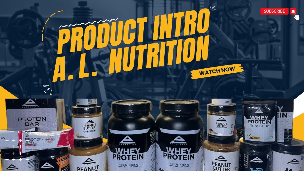 A.L. Nutrition: One Extra Step, One Extra Rep | Product Intro - YouTube