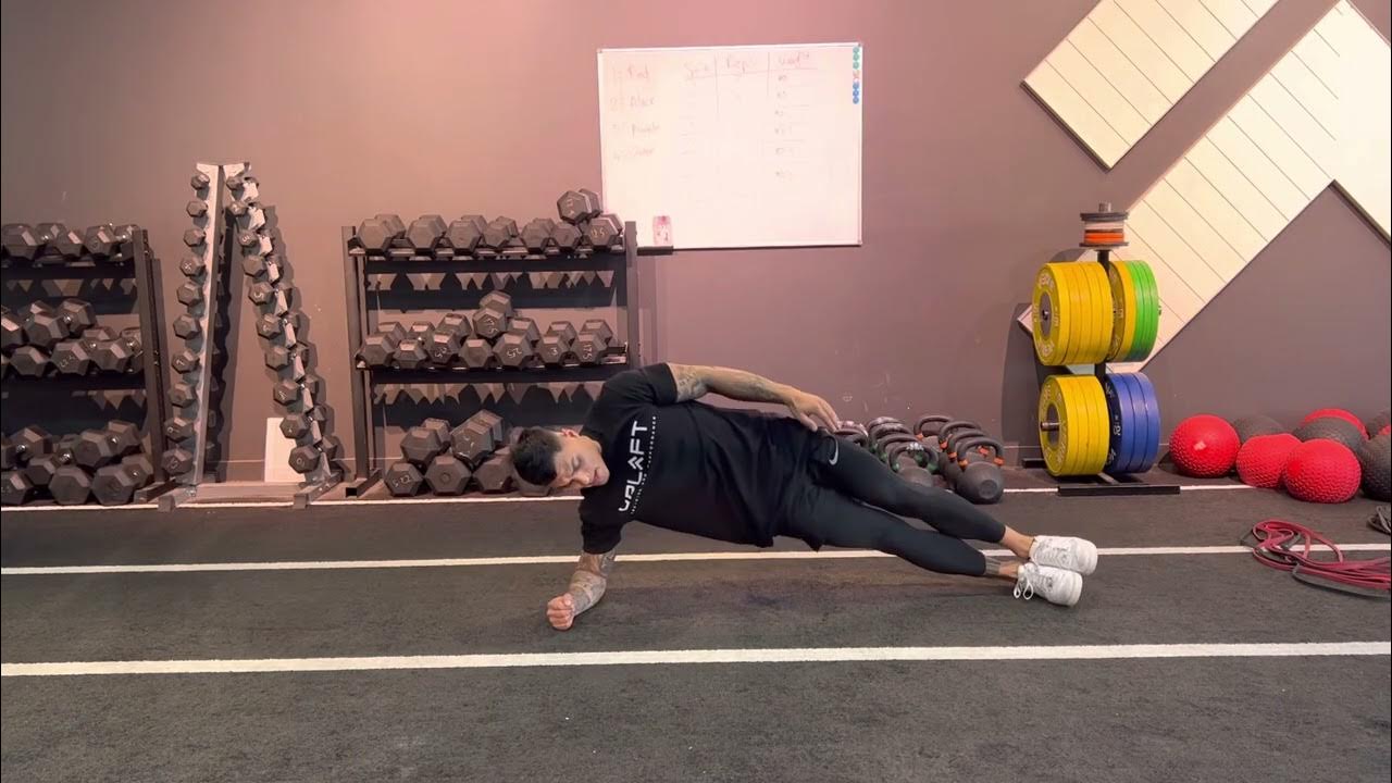 Side Plank Hip Dips - YouTube