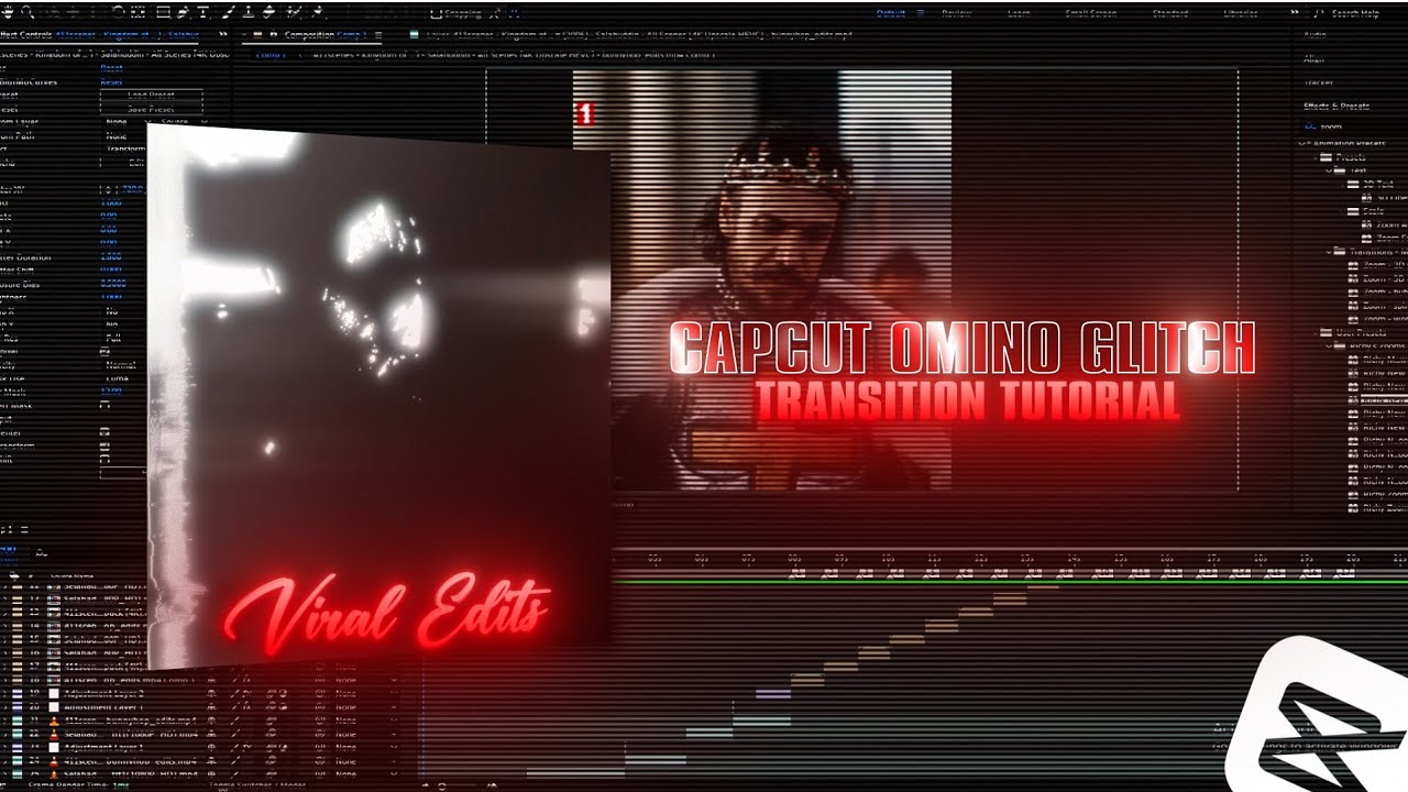 Capcut | OMINO GLITCH Transition Tutorial - YouTube