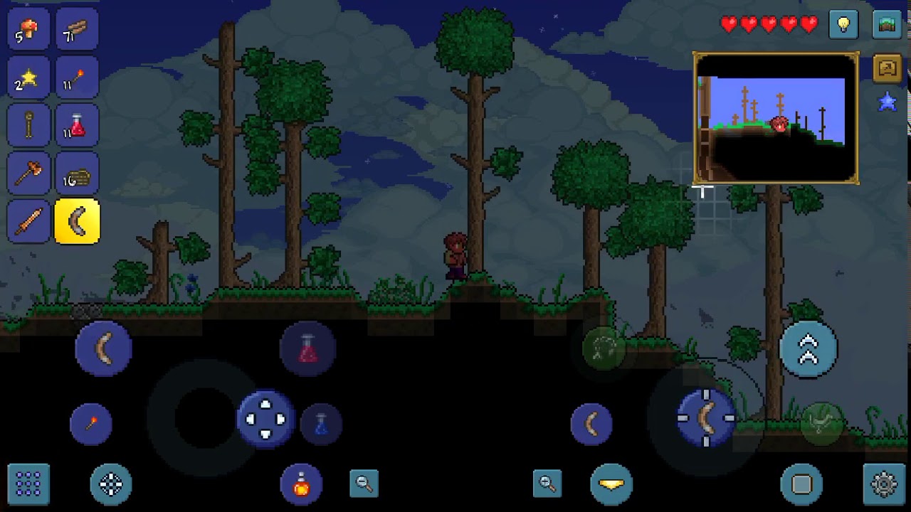 Terraria mobile 1.3 - YouTube