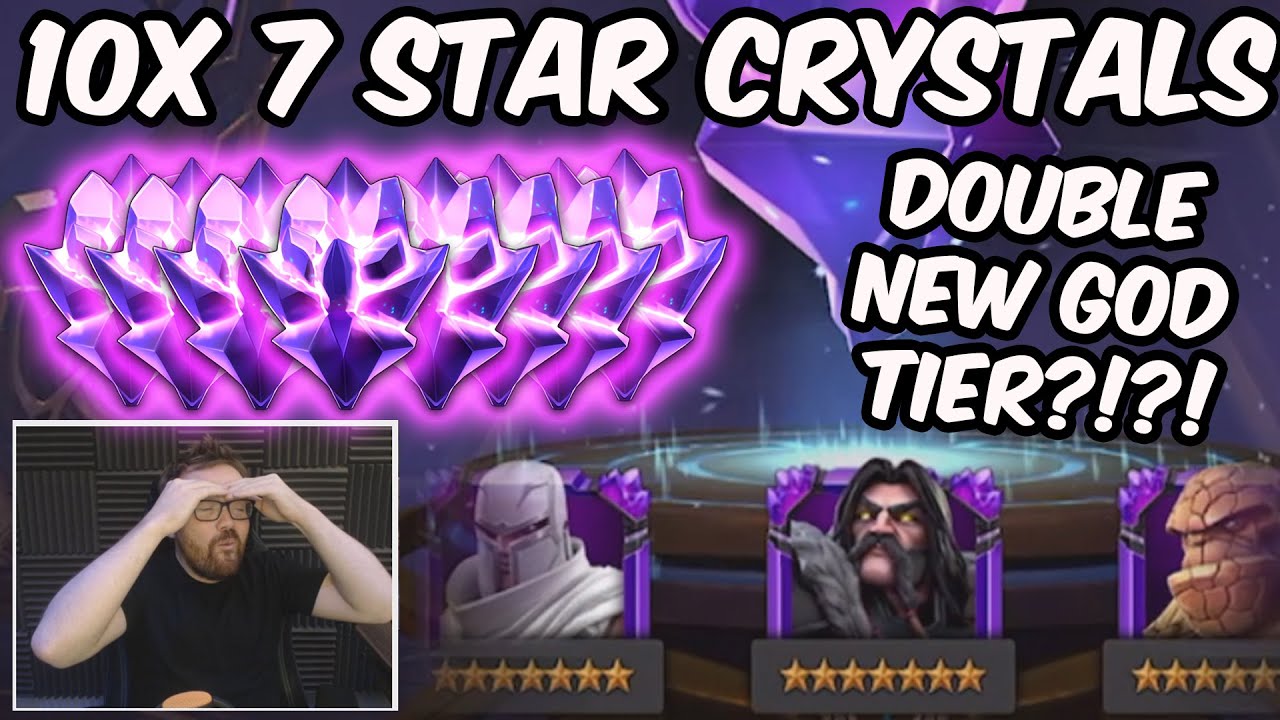 FIRST 2025 10x 7 Star Crystal Opening! - DOUBLE NEW 7 STAR GOD TIER ...