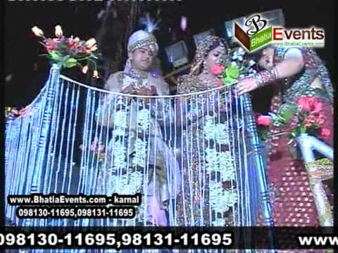 JAI MALA THEME REVOLVING STAGE 1 BHATIA EVENTS KARNAL 98130 11695 ...