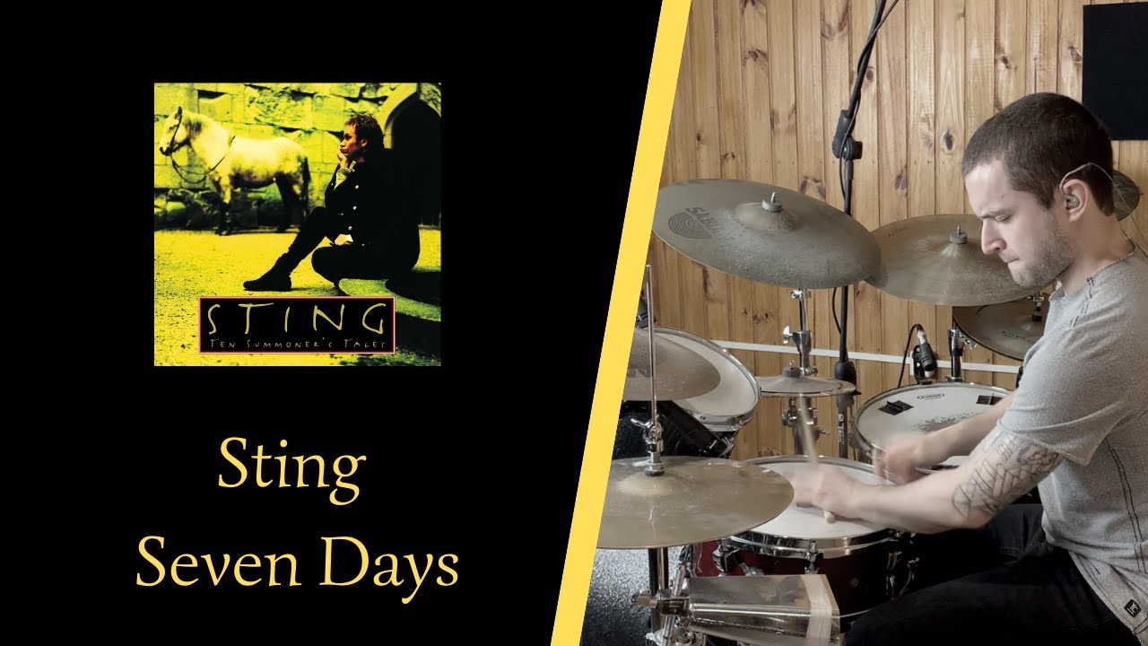 Seven Days - Sting - Drum Cover - YouTube