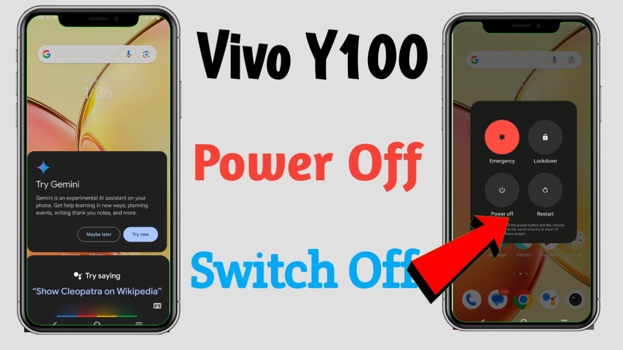 How To Power Off Vivo Y100 | Vivo Y100 Switch Off Kaise Kare | Vivo ...