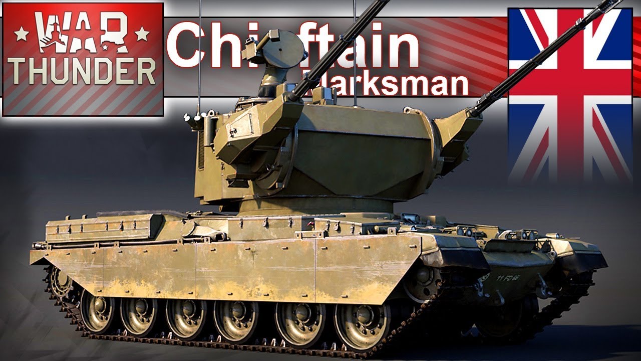 Chieftain Marksman i inne ciekawe pojazdy w War Thunder - YouTube
