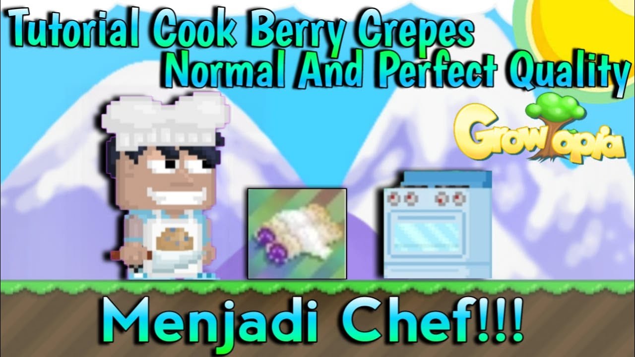 Tutorial Masak Berry Crepes, Normal And Perfect Quality. Menjadi Chef ...