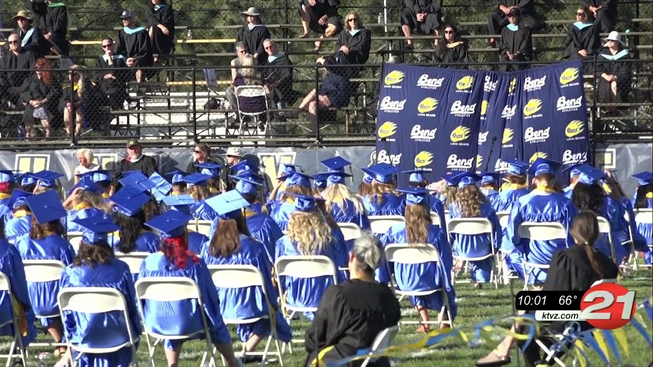 Bend Senior High School seniors kick off in-person graduation ...