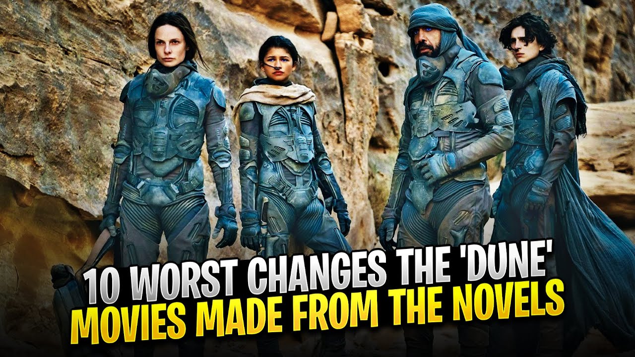 10 Worst Changes the 'Dune' Movies Made From the Novels - YouTube