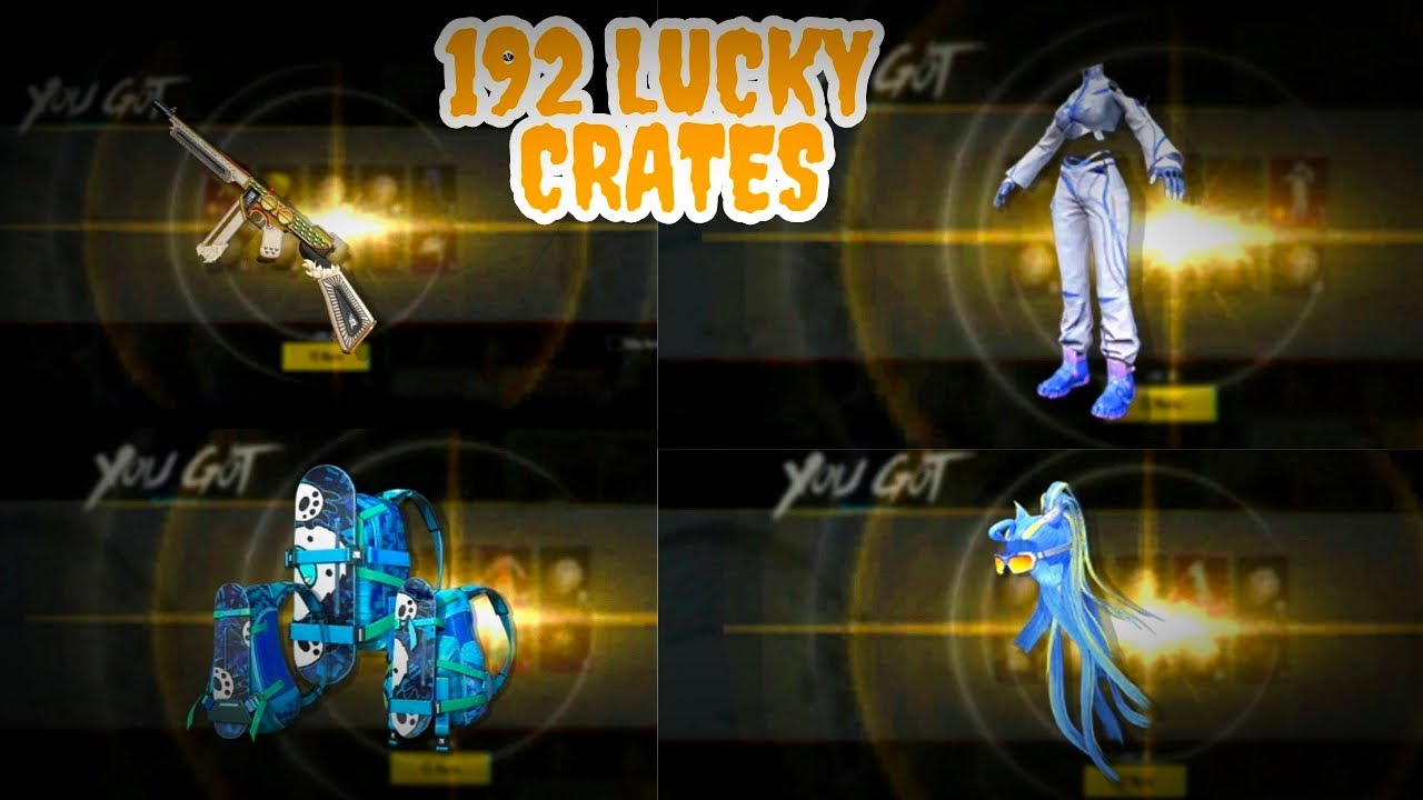 New Lucky Classic Crate Opening | PUBG Lucky Crate Opening #pubgmobile ...