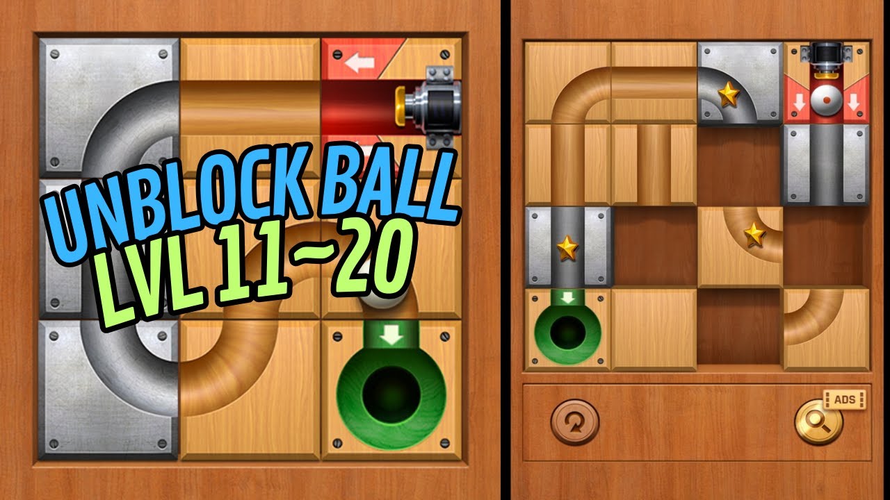🏅 Unblock Ball - Block Puzzle 🤪 Levels 11~20 🧩 Gameplay Walkthrough ...