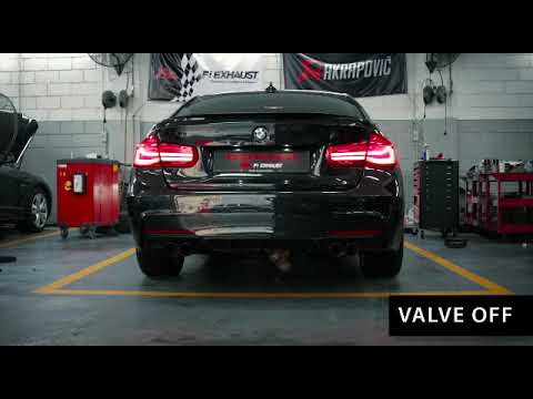 BMW F30 330e B48 With FI Exhaust System 1st In World - YouTube