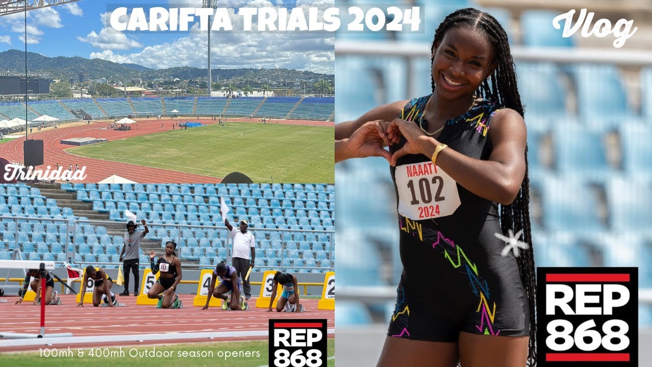 VLOG: Carifta Trials 2024 Trinidad 🇹🇹x 🇬🇩( We made the team!) - YouTube