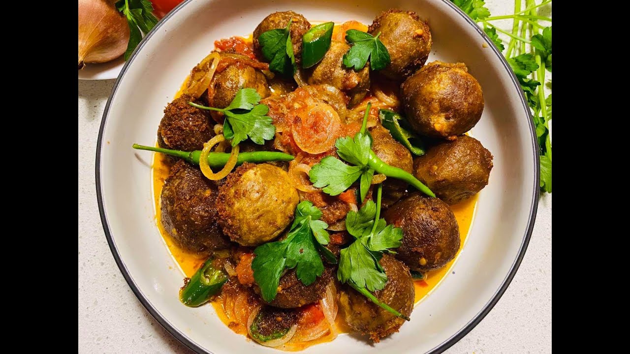 SHAMI KABAB KOFTA MASALA, AKA MEAT BALLS - YouTube