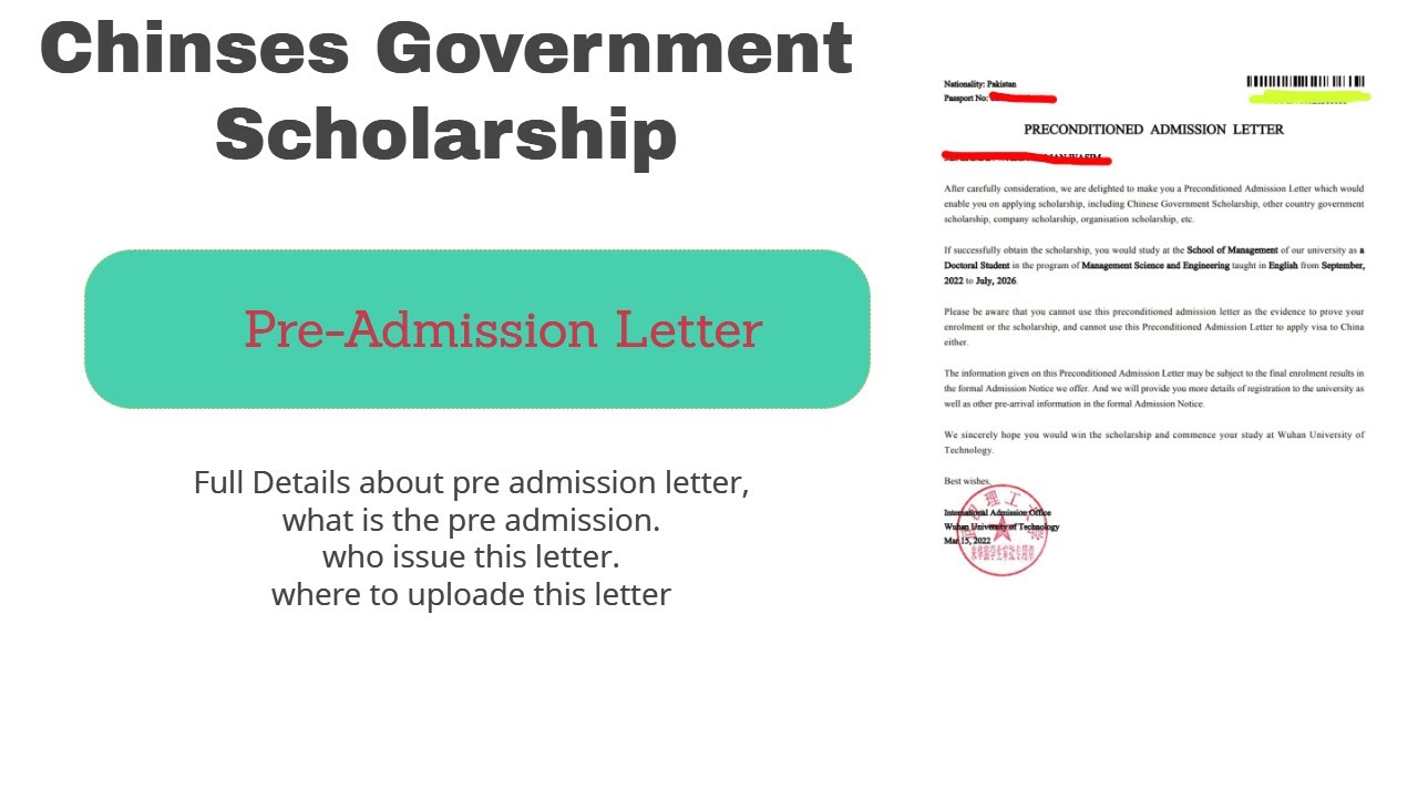 Pre-Admission Letter on csc portal-2022//new changes in csc portal//Pre ...