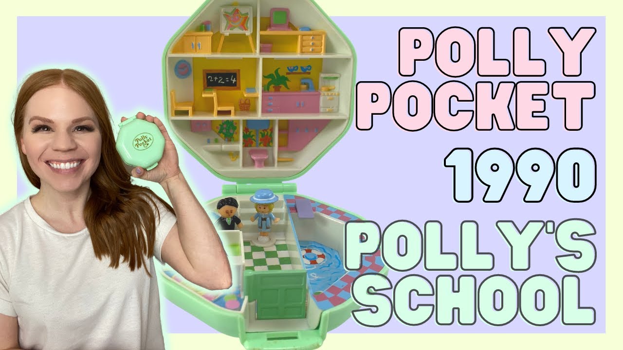 Toy Tour 1990 Pollys School Vintage Polly Pocket Collection Youtube