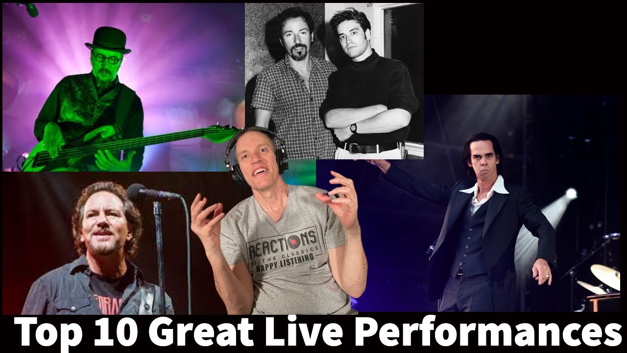 Reaction to Bruce Springsteen, Pearl Jam, Nick Cave, Primus..More..Top ...