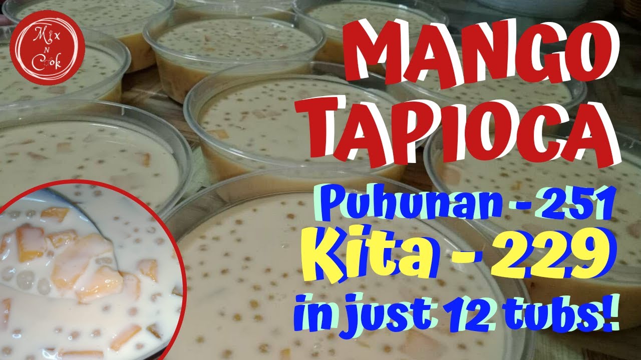 Mango Tapioca | Mix N Cook - YouTube