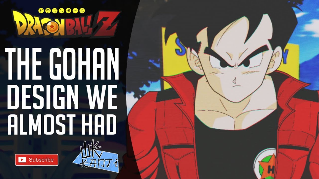 The Gohan Design we ALMOST had | Dragon Ball Almosts - YouTube