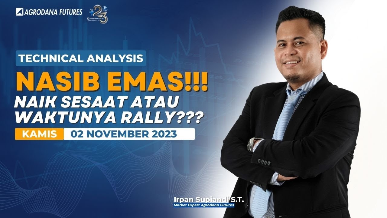 Nasib Emas, Naik Sesaat atau Waktunya Rally-Technical Analysis 2 November 2023 - YouTube