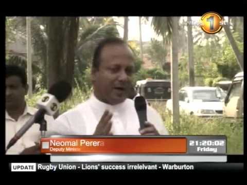 Newsfirst_Neomal Perera commented on the media - YouTube