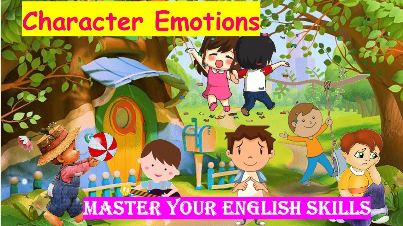 Character Emotions | Learn English with Mitchelle | Master your English ...