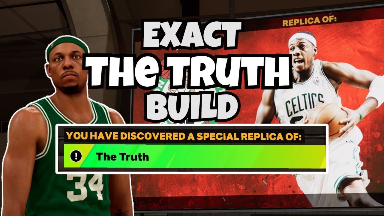 How to UNLOCK “THE TRUTH” BUILD NAME in NBA 2k23! Exact Replica of PAUL ...