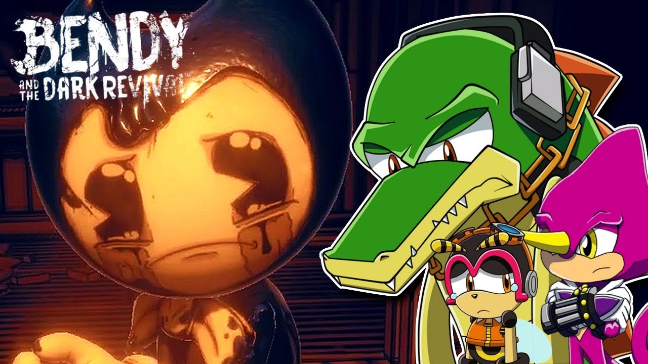 WE MADE BENDY CRY? - Team Chaotix Play Bendy and the Dark Revival (Part ...