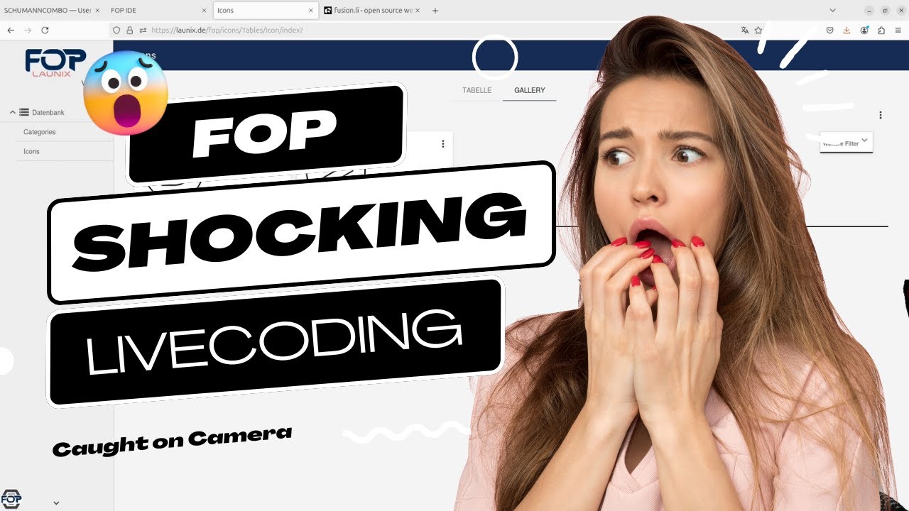 FOP Framework Livecoding: Iconset Editor with Categories - YouTube