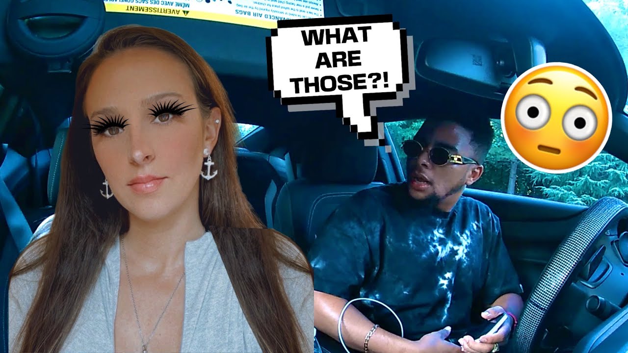 Wearing MASSIVE Lashes In Public To See How My Boyfriend Reacts ...
