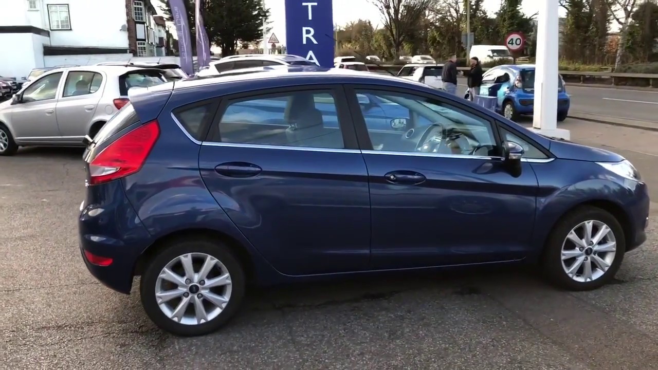Ford Fiesta Zetec In Metallic Blue - YouTube