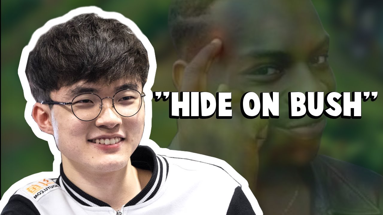 This is What Faker Meant By "Hide on Bush"... | Funny LoL Series #173 ...