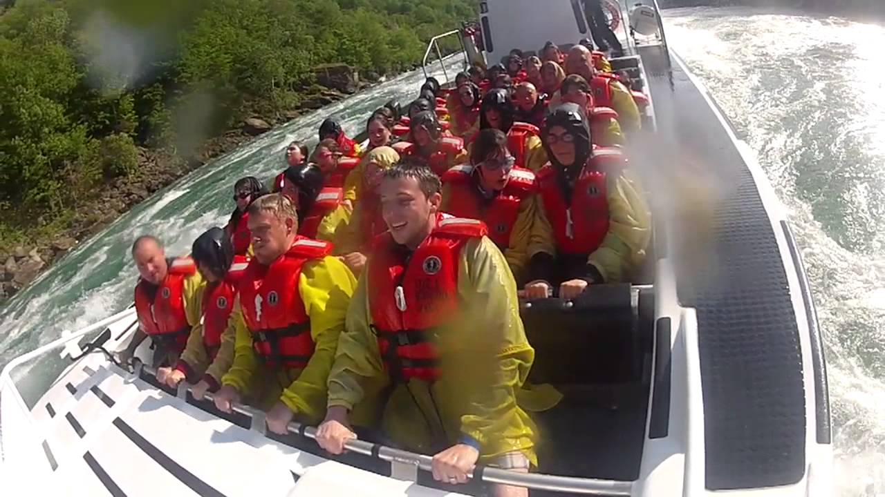Whirlpool Jet Boat Tour Niagara Falls 2013 - YouTube