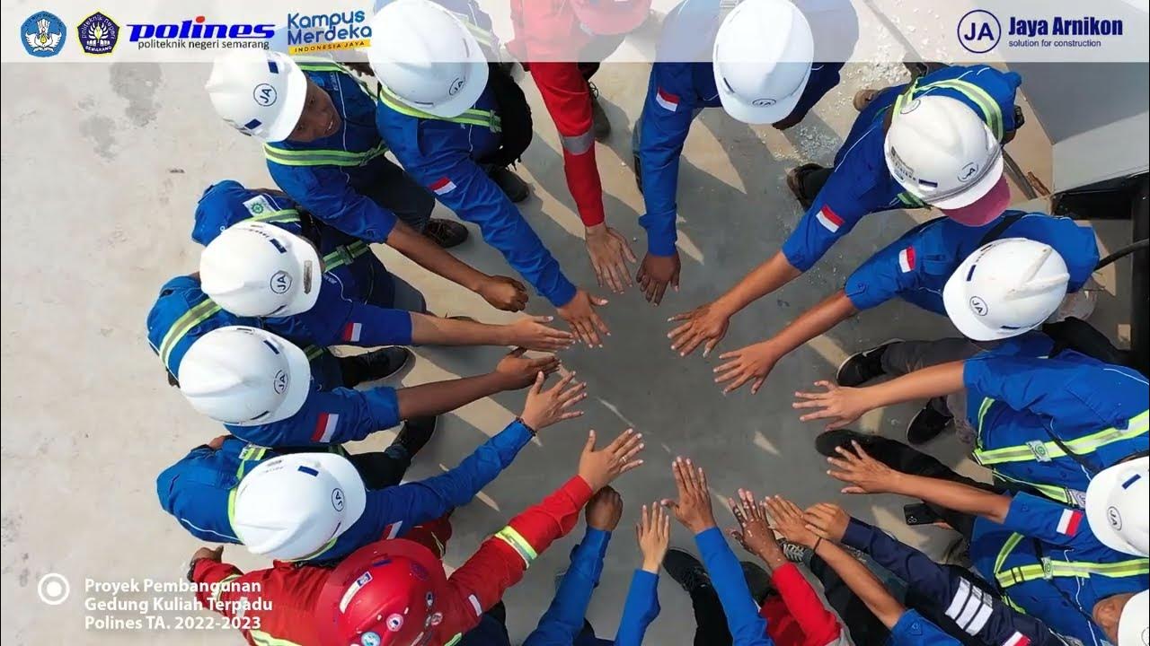 Dokumentasi FInal Proyek Pembangunan Gedung Kuliah Terpadu Polines - YouTube