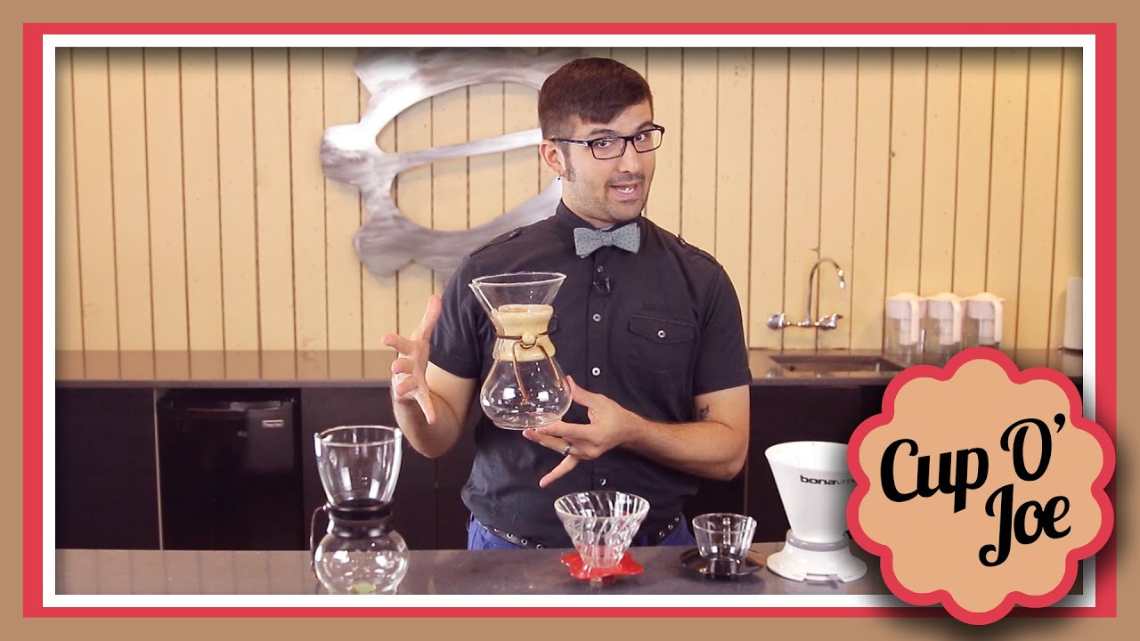 Pour Over Coffee Method | Choosing Your Brewer | Cup O' Joe - YouTube