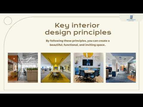 Basic Principles of Interior Design | Spacedraft Interior designs - YouTube