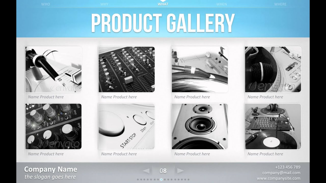 Sharp Keynote / Powerpoint presentation - YouTube