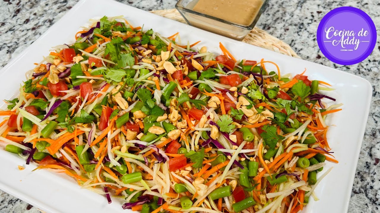 VERDURAS P/Control de Azúcar y Colesterol ENSALADA THAI + ADEREZO SIN ...