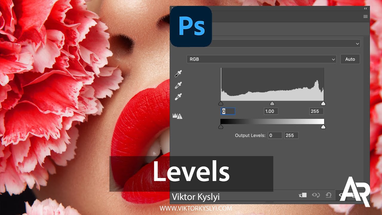 Levels. How to use Levels Adjustment in Photoshop - YouTube