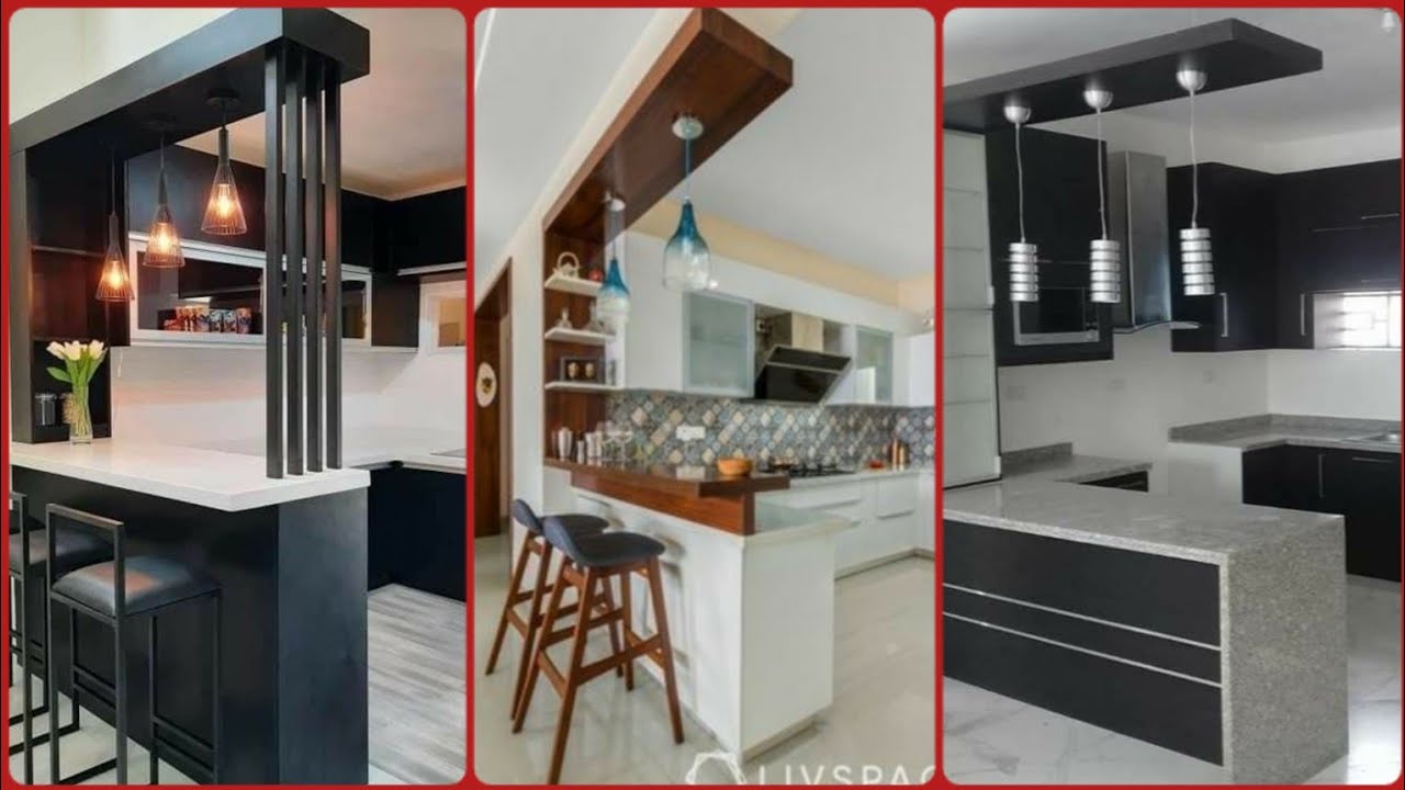 Top 50 Modular New open kitchen designs | Small Open kitchen decor ...