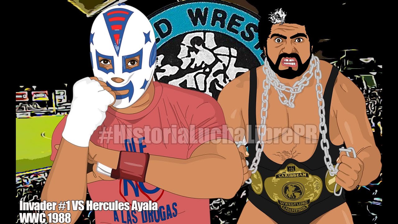 WWC 1988 Invader #1 VS Hercules Ayala - YouTube