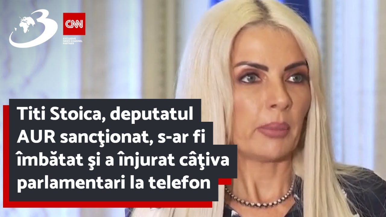 Titi Stoica, deputatul AUR sancţionat, s-ar fi îmbătat şi a înjurat ...