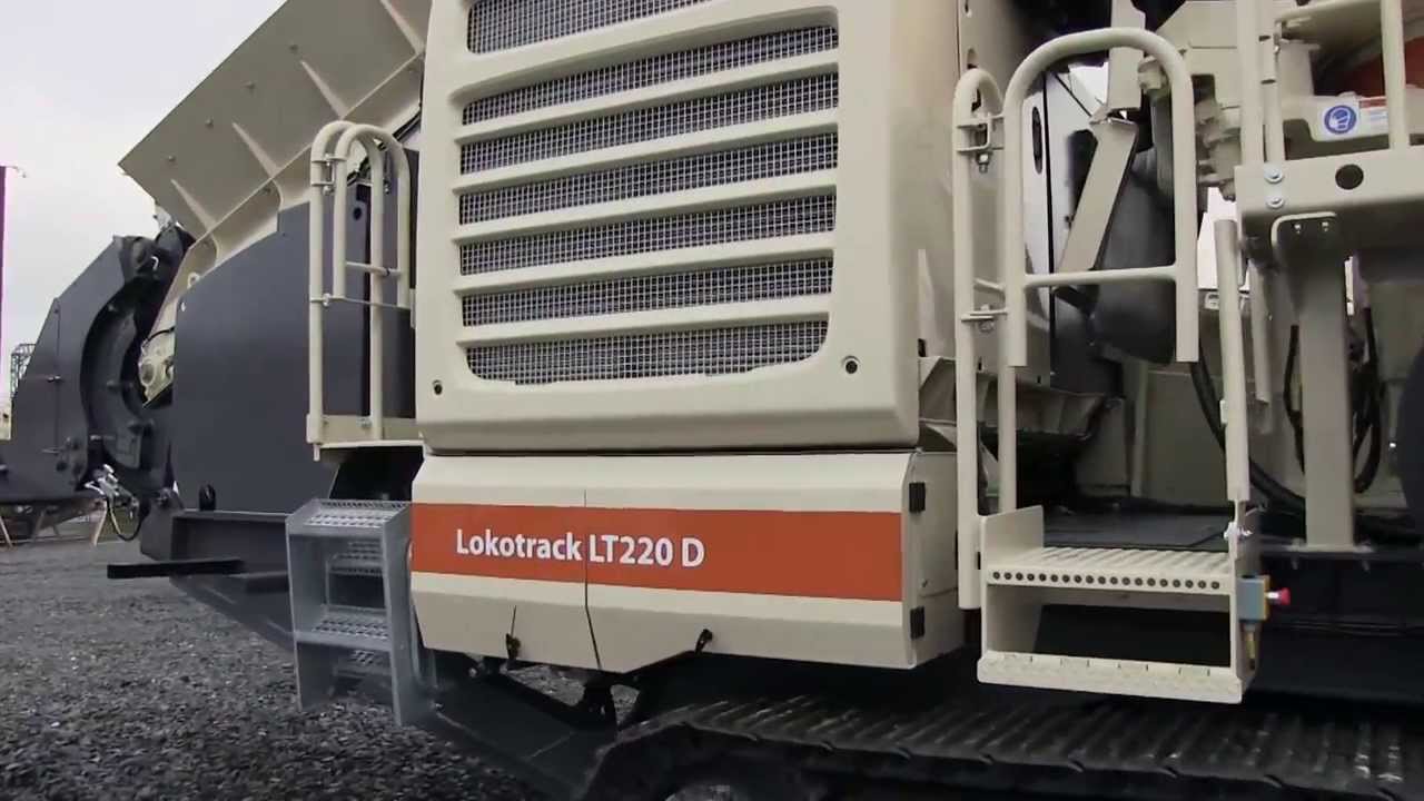 Metso Lokotrack® LT220D™ - YouTube
