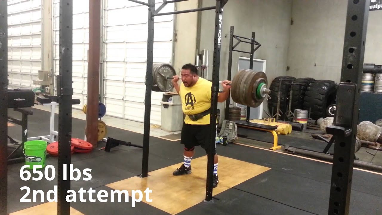 HIGA MONSTER squat workout 1/19/15 - YouTube