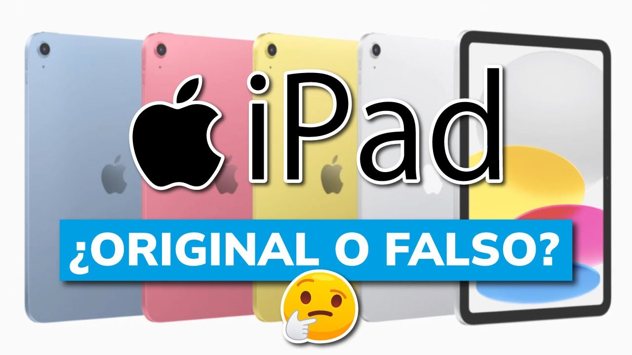 ¿Cómo saber si un iPAD es Original o Falso? - YouTube